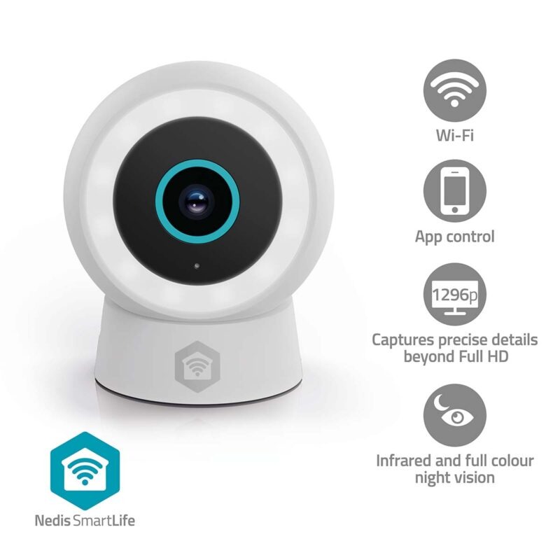 SmartLife Camera voor Buiten | Wi-Fi | Full HD 3MP | IP65 | Nachtzicht ...